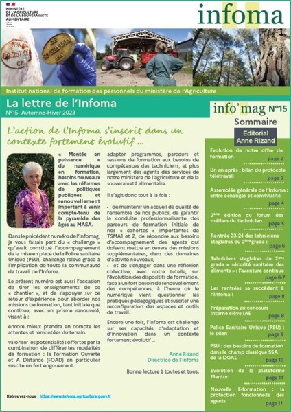 Info'mag : la lettre de l'Infoma | INFOMA